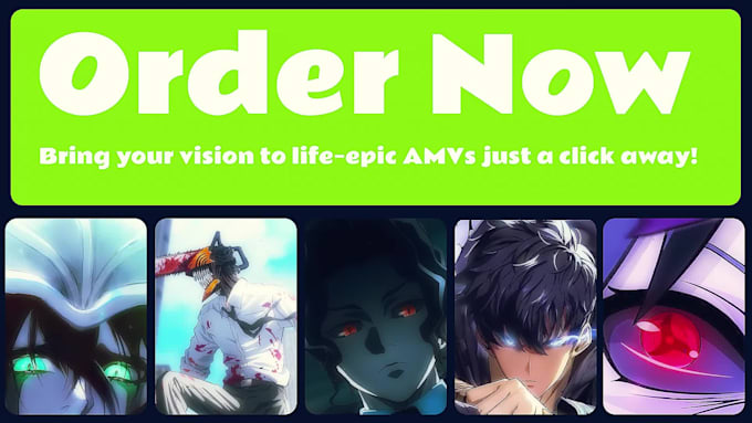 Create a stunning 4k 60fps anime amv synced to your music by Zubair458 ...