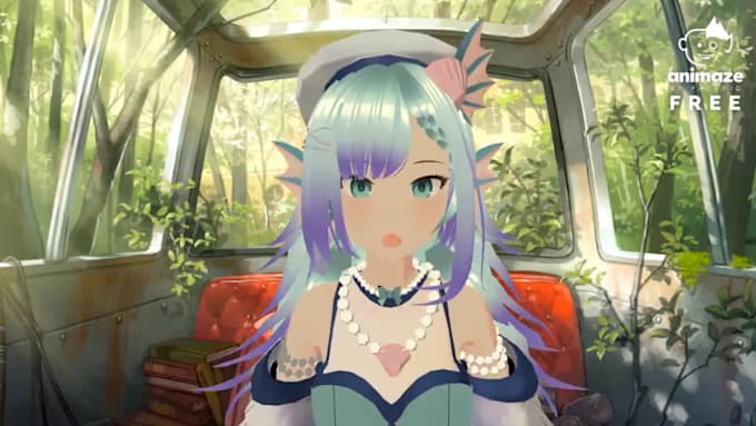 Design and rigging 3d vtuber character modeling for vroid vrchat vrm in blender by Kholed_f | Fiverr