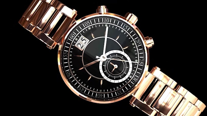 Create 3d watch animation 3d product animation 3d watch design 3d ...