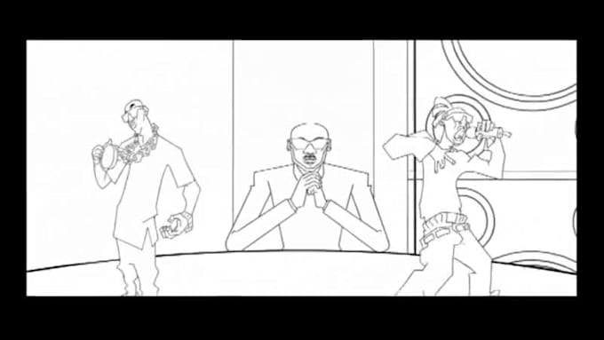 Do 2d line art animation 2d traditional animation, frame by frame flip ...