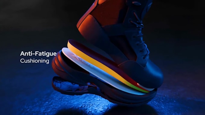 Do 3d shoe animation 3d shoe model footwear design sneakers ads motion ...