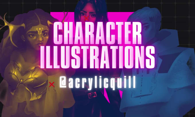Draw a character design and concept art for your oc by Acrylicquill ...