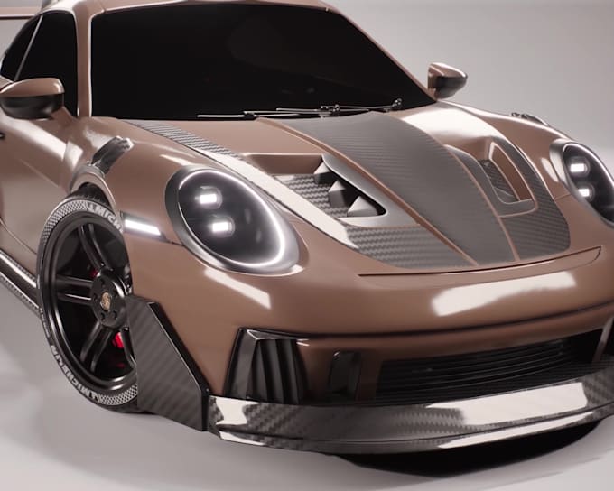 Create a custom 3d car model for game, fivem, or animation by Winsterk ...