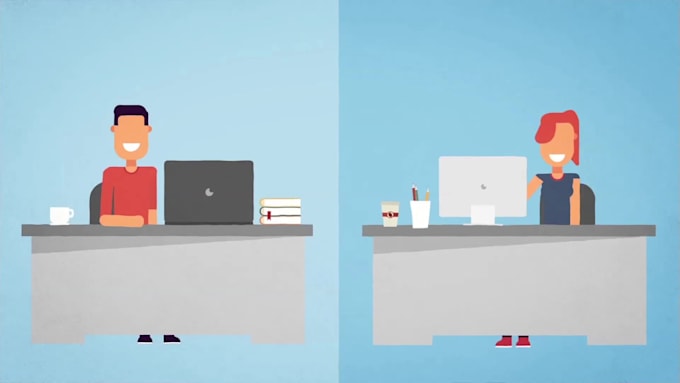 Make this exact cartoon promo video by Urpromovids | Fiverr