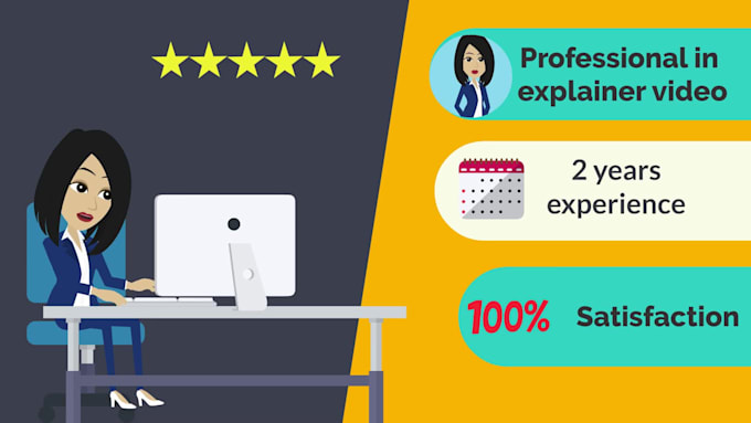 Create 2d sales animation video and infographic explainer video by Dx ...