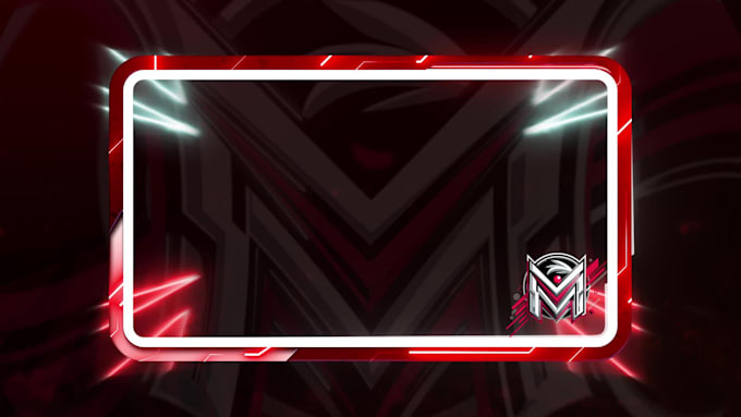 Design animated twitch stream overlay, twitch logo, panels, screens ...