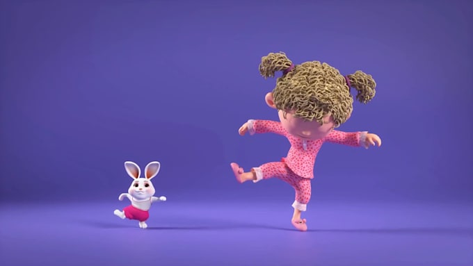 Create 3d animation for kids video nursery rhymes like cocomelon with ...