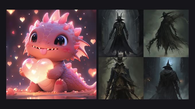 Create awesome concept art and customized characters with midjourney ai by Vlad_su | Fiverr