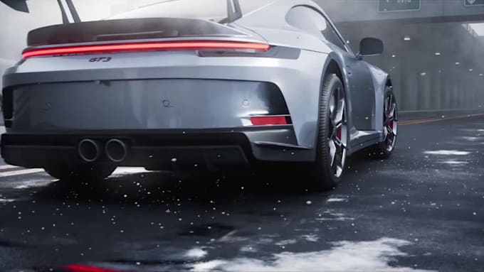 Create realistic car animation, 3d car animation, car model cgi ads by ...