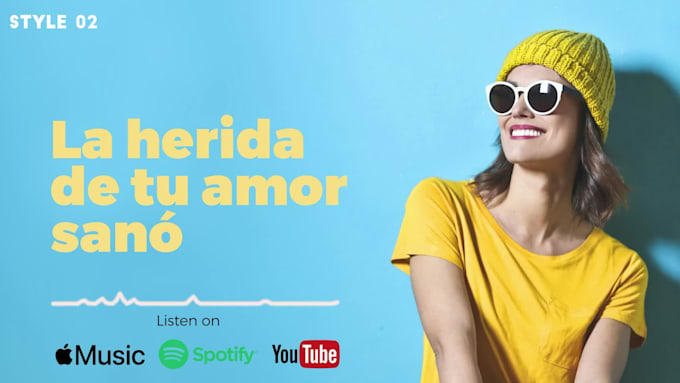 Make a minimal lyric video by Motionlyric | Fiverr