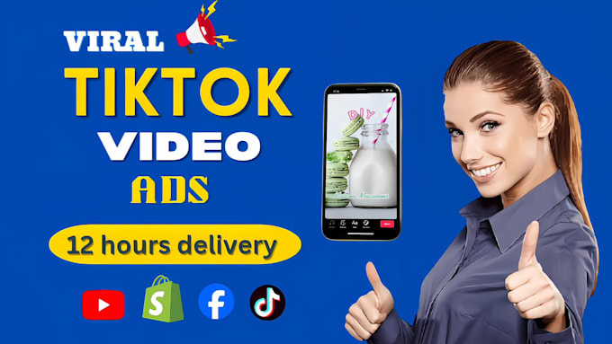Create viral tik tok video ads, dropshipping video ads, product ads by Ayesha345786 | Fiverr