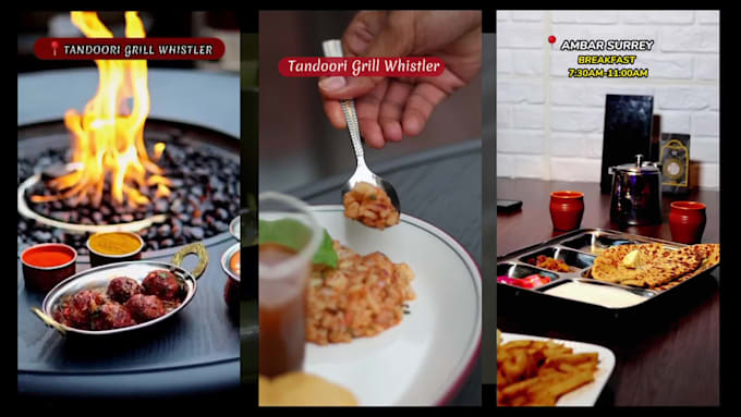 Edit food reels, videos for instagram by Nomii_oy | Fiverr