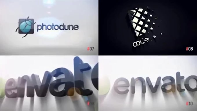 Create a 10 3d logo animation intro by Charlymon | Fiverr