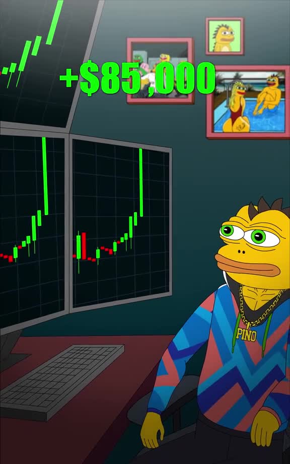 2d memecoin video, crypto memecoin video, memecoin animation, meme coin ...