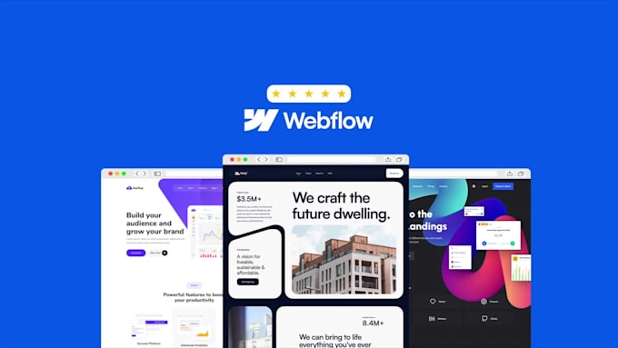 Create a professional webflow website from a figma design by Wave ...