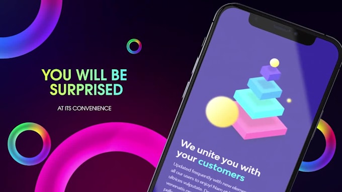 Create a professional 3d app promo and app explainer videos by ...