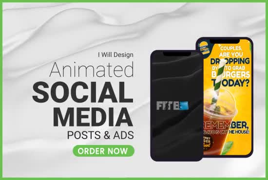Design social media post animation that converts by Ramishamesiya | Fiverr