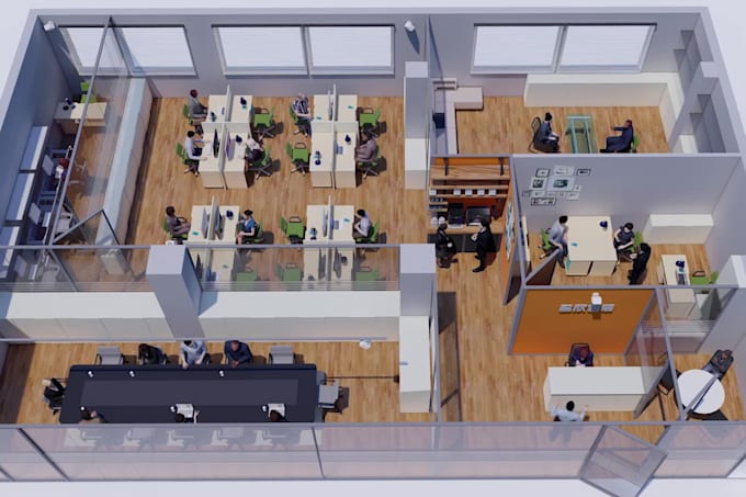 Make animated 3d floor plans that come to life by Quadro_studio | Fiverr