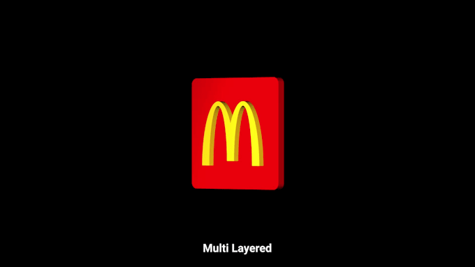 Create 3d spinning logo animation loop for your projects by Dezine_monk ...