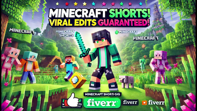 Create minecraft shorts that beat the youtube algorithm by Joy1003241 ...