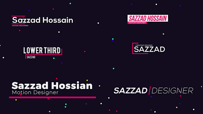 Do custom titles or text animation and lower thirds by Designercrown ...