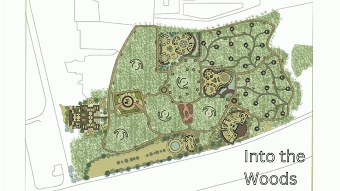 Give your 2d master plan, architecture floor plan, and section a ...