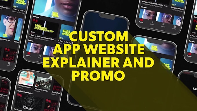Create a custom app explainer video or app demo video ads by Mbahauddin ...