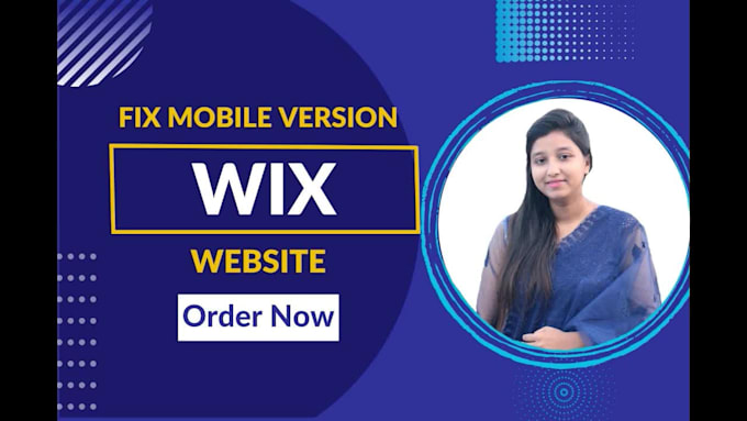 Fix your wix website mobile version by Annas5 | Fiverr