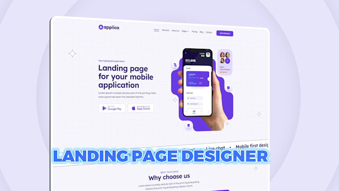 Design responsive html high converting landing page, html squeeze page design by Shawpnildev ...