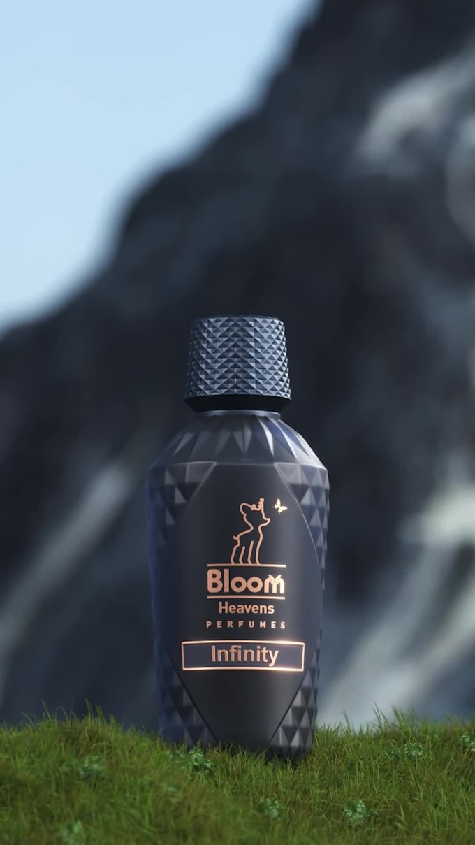 Do 3d perfume and bottle animations, product visualizations by Asher ...