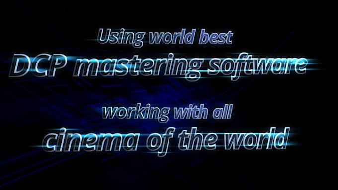 Convert your video to dcp using professional software by Best_pictures ...