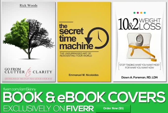 Design clean and simple book cover by Iam5kinny | Fiverr