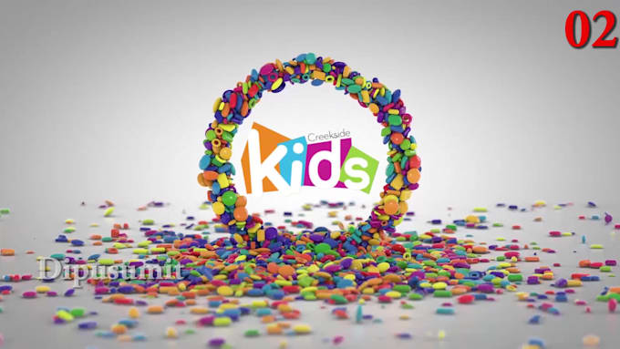 Create kids happy and fun unique logo intro by Dipusumit | Fiverr