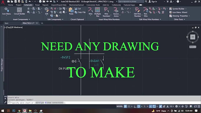 Draw professional drawings of electrical system by Engr_zahangir | Fiverr