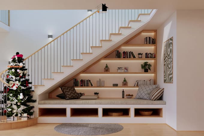 Transform and design your staircase under by Arch_thonque | Fiverr