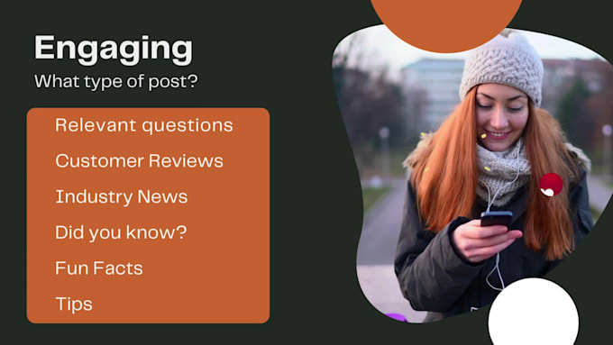 Design branded social media posts and write the captions by ...