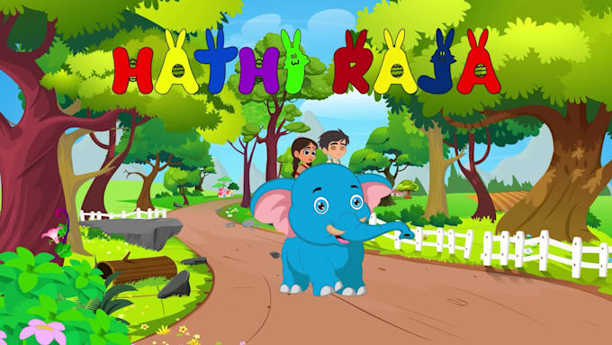 Create custom 2d animation for rhymes, stories, and more by Kidstudio24 | Fiverr