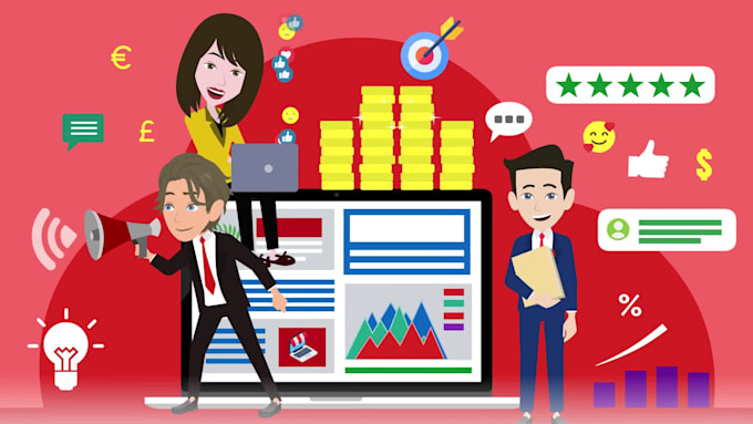 Create 2d animation business or service explainer video by Nextlevel68 | Fiverr