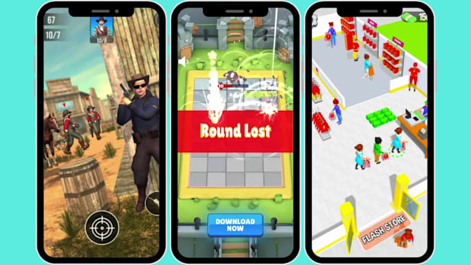 Do high converting html5 playable ads for your games or web app by Osmsolutionz | Fiverr