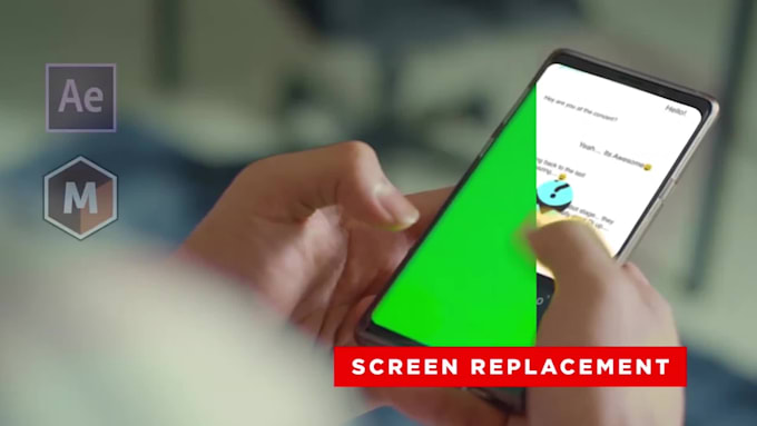 Do high quality screen replacement and green screen tracking by ...