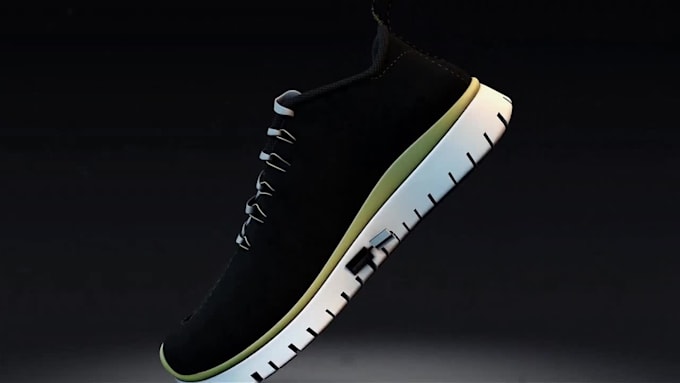 Do 3d shoe modeling, shoe rendering, 3d footwear animation, 3d shoe stl ...