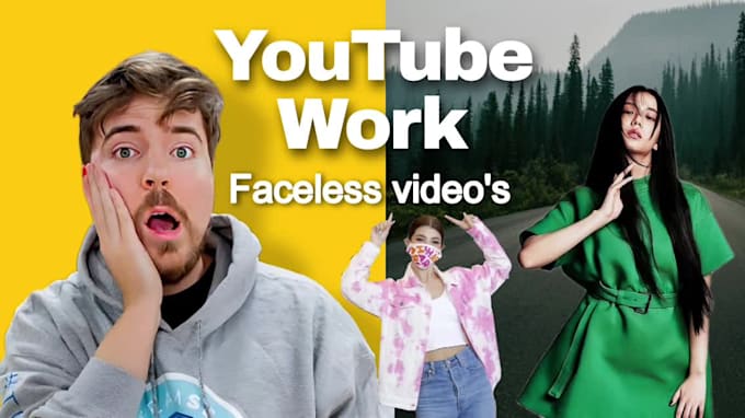Create youtube faceless videos with a few hours by Blackhobegame | Fiverr