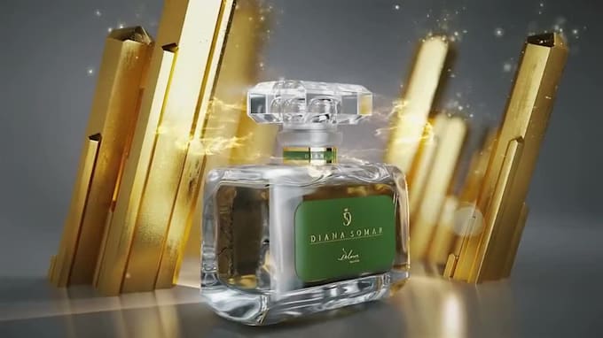 3d perfume animation video 3d product animation 3d fragrance spray jar ...