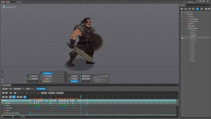 Design, rig and animate 2d game ready characters in spine by Alejandro_west | Fiverr