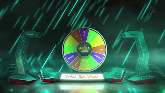 Create twitch spin wheel by Focusend | Fiverr