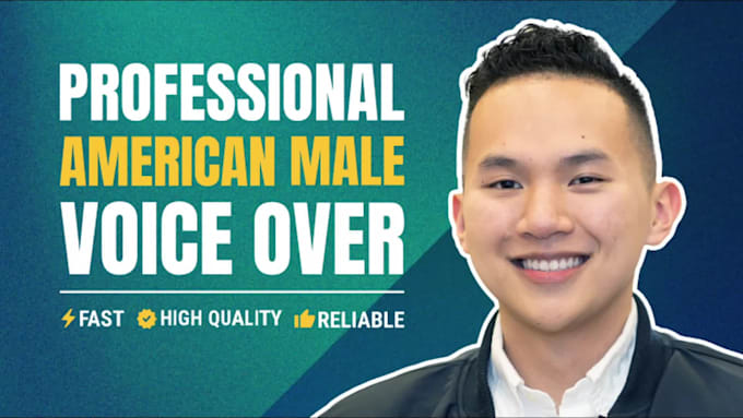 Record an american male voice over in 24 hours by Davidhnvo | Fiverr