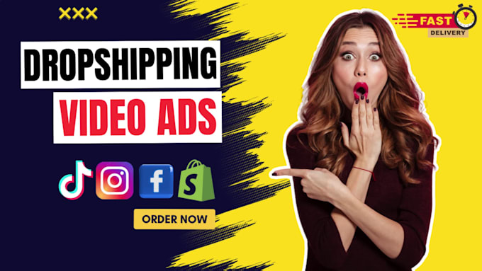Create viral tik tok video ads for your dropshipping company by Viideocreators | Fiverr