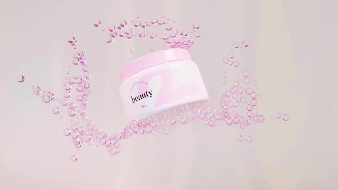 Create realistic 3d cosmetic animation, lipstick, skincare, 3d ...