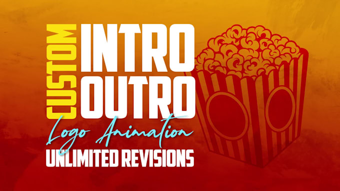Create a unique youtube intro and outro by Sweetpopcorn | Fiverr