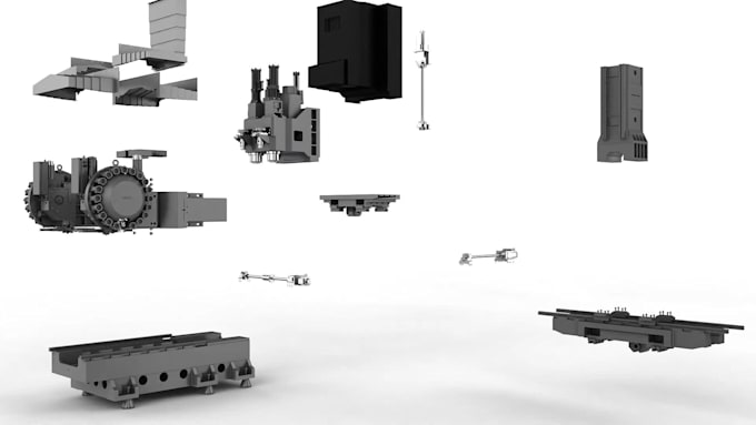 Create 3d industrial animation 3d mechanical animation 3d industrial ...